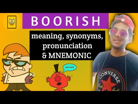 #22 Boorish | Meaning and Synonyms | Vocabulary | CAT GRE GMAT AFCAT CDS SSC Bank-PO
