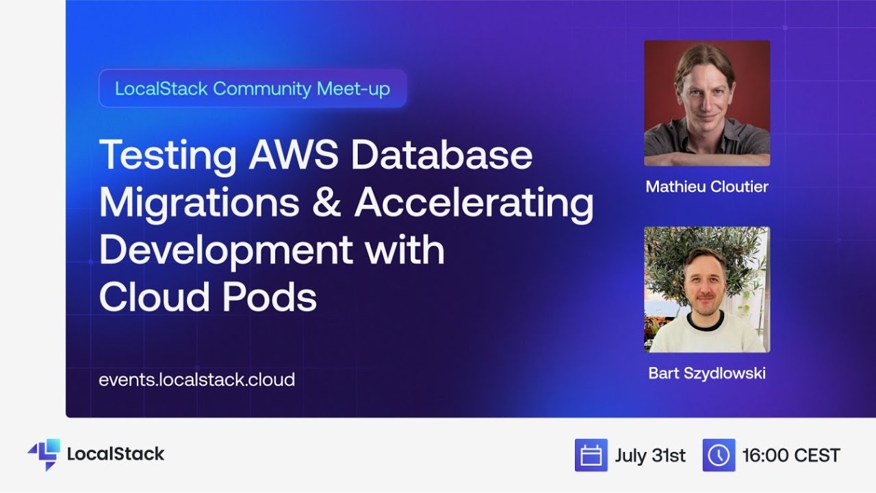 Testing AWS Database Migrations & Accelerating Development with Cloud Pods
