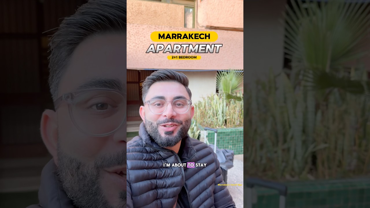 Cheap apartment in Marrakech Morocco for holiday stay #travel #marrakech #travelmorocco #apartment