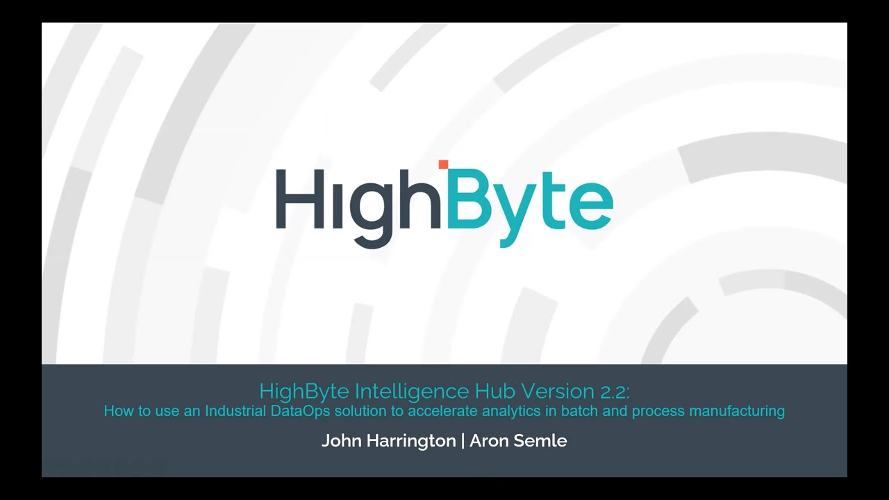 How to use an Industrial DataOps solution to accelerate analytics