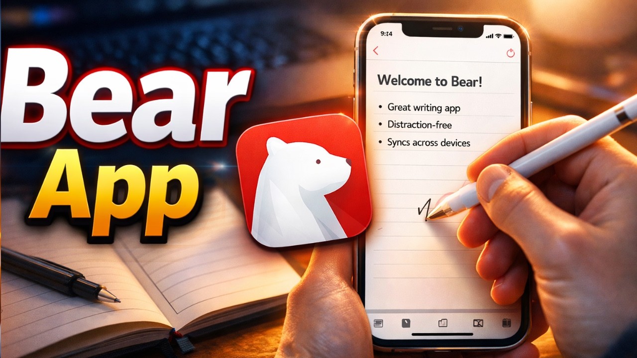 How to Write on iPhone with Bear App | Ultimate Guide to Getting Started with Bear