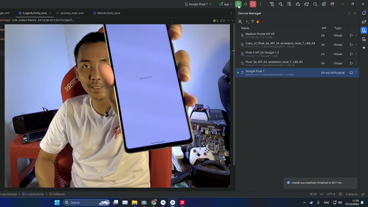 Memulai Belajar Android Studio Pemula Tutorial Dasar Dari 0 Membuat Aplikasi Simpel