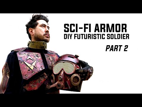 How To Make Sci-Fi Trooper Armor: Easy Step By Step Tutorial – Create ...