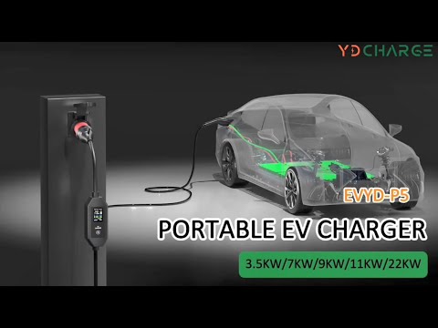 YDcharge Portable EV Charger – Smart, Safe & Ready to Go