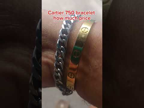 750 Cartier bracelet