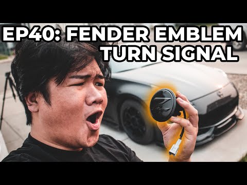 Making The 370z Fender Emblem FUNCTIONAL | Sequential Turn Signal