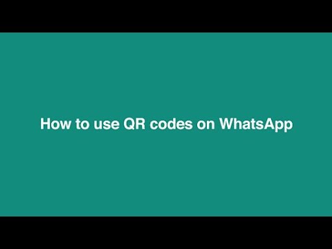How To Use QR Codes | WhatsApp