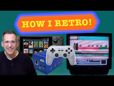 How I Play Retro Video Games These Days! MiSTer with RGB to a CRT & Emudeck!