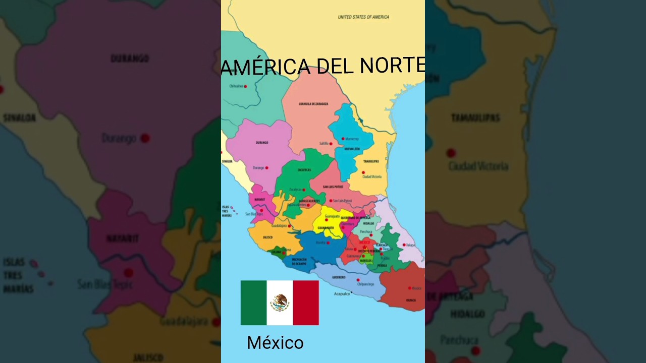 AMÉRICA del NORTE 🇲🇽🇨🇦🇺🇲
