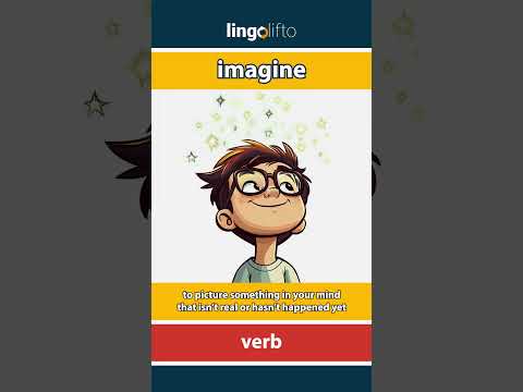 🇬🇧 Imagine Meaning : Flash Card : Learn English Vocabulary