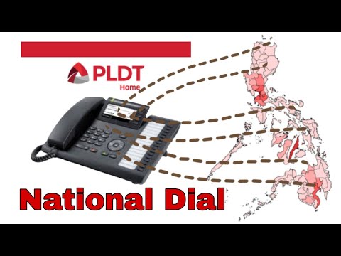 How to enable National Dial PLDT landline