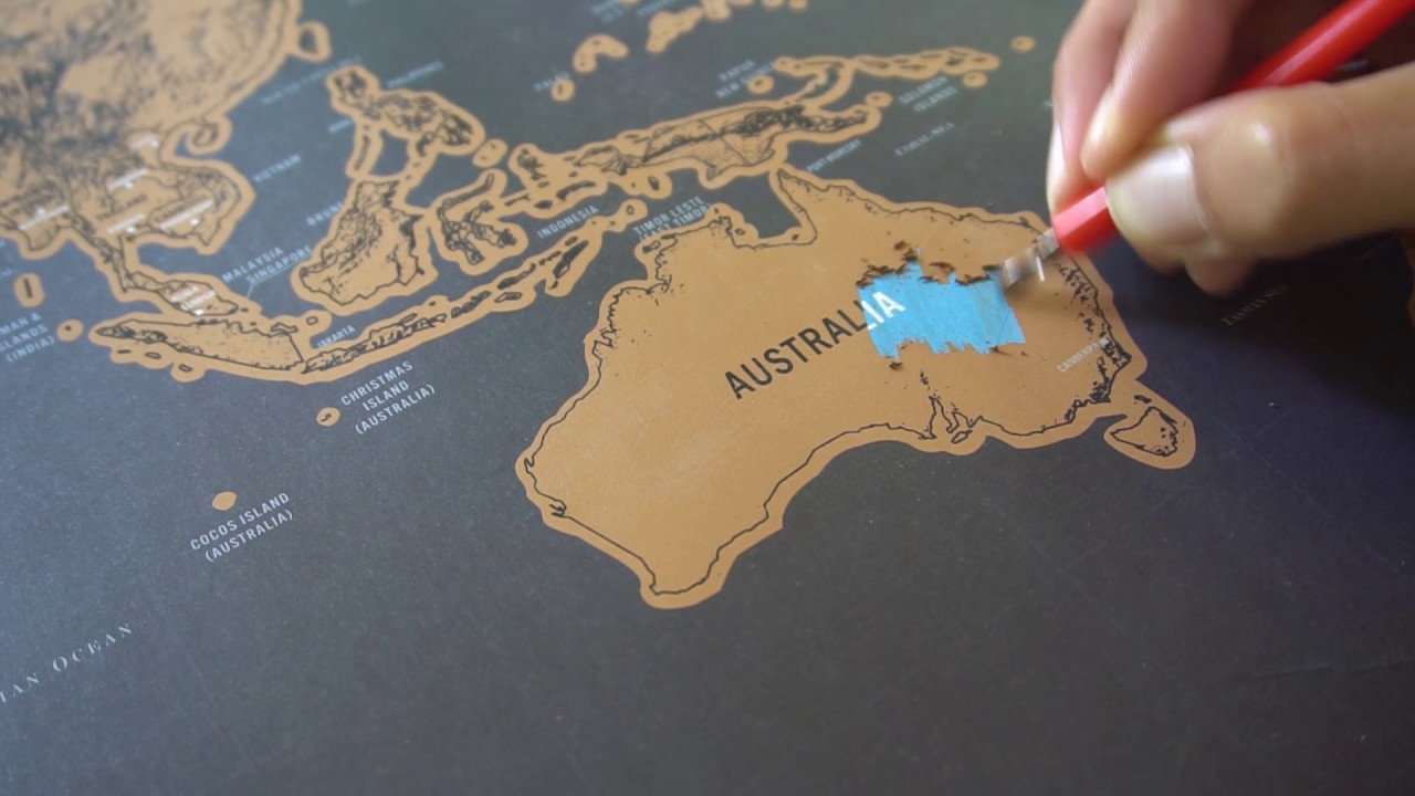 The Wolf's House Scratch Map Instruction Video