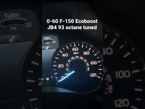 0-60 F150 3.5 Ecoboost JB4 93 octane tuned.