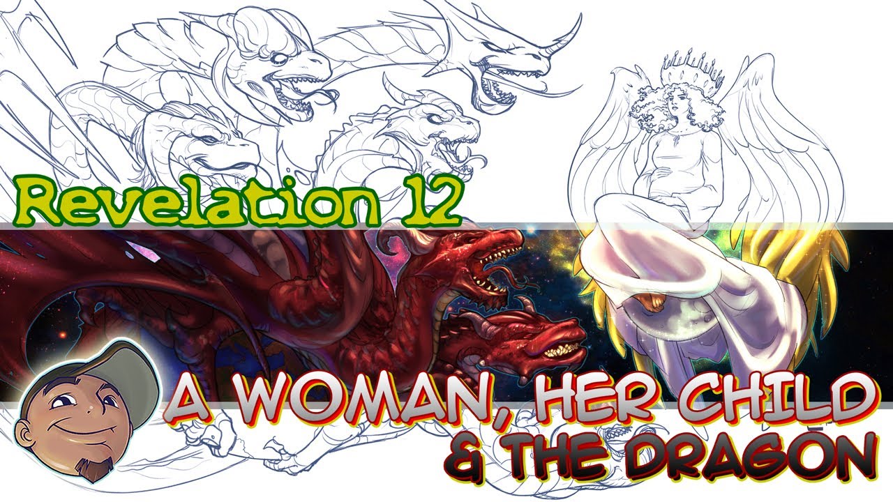REVELATION 12 | A Woman & The Dragon | The Cosmic Battle | Emmshin | Bible Art | Clip Studio Paint