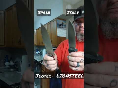 SPAIN OR ITALY #edc #shorts #italy #spain #fightingknife #bushcraft #knife #knifeskills