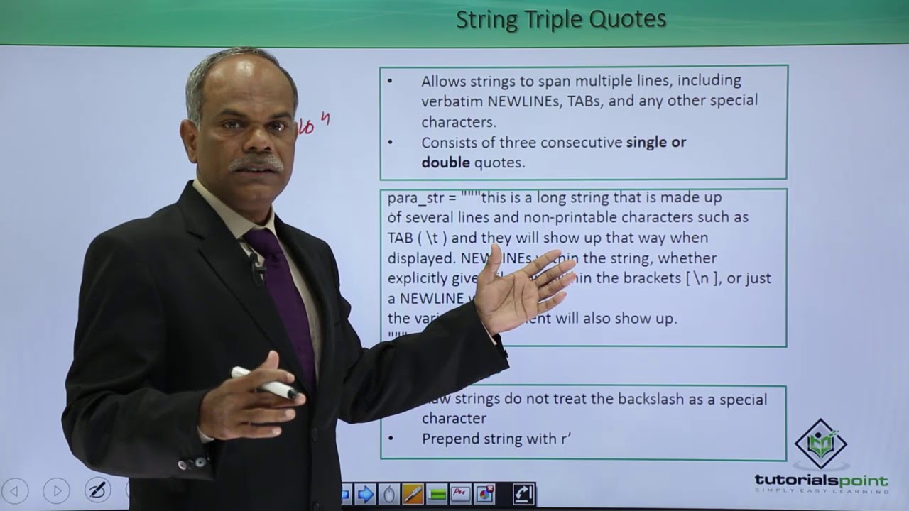 Python - Triple Quotes