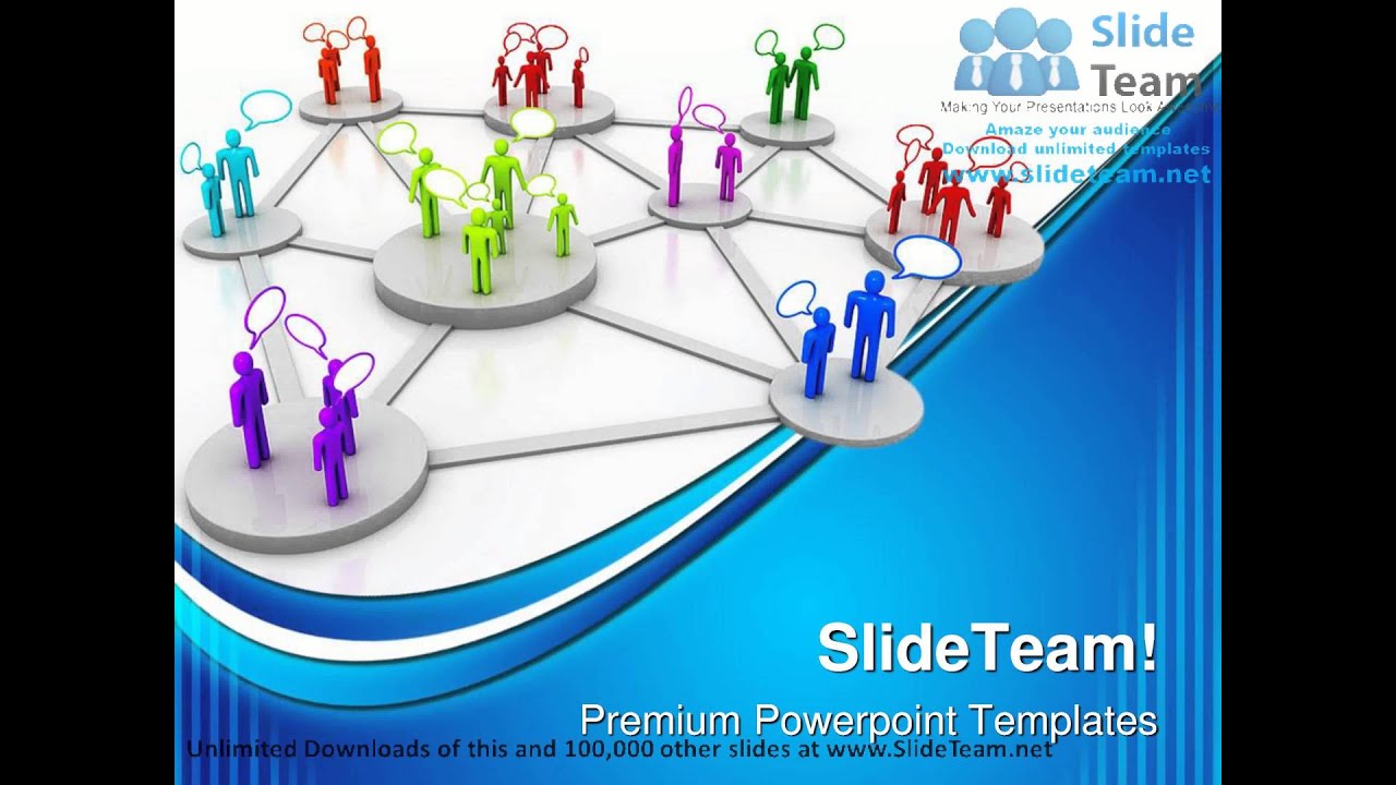 Human Network Communication PowerPoint Templates Themes And Backgrounds ppt themes