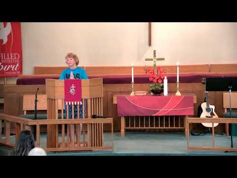 Fields UMC 10 am Blended Worship Sunday June 22, 2025 and Baptism