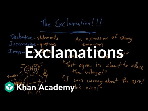 Exclamations | Unit 8: Syntax: sentences and clauses | 均一教育平台
