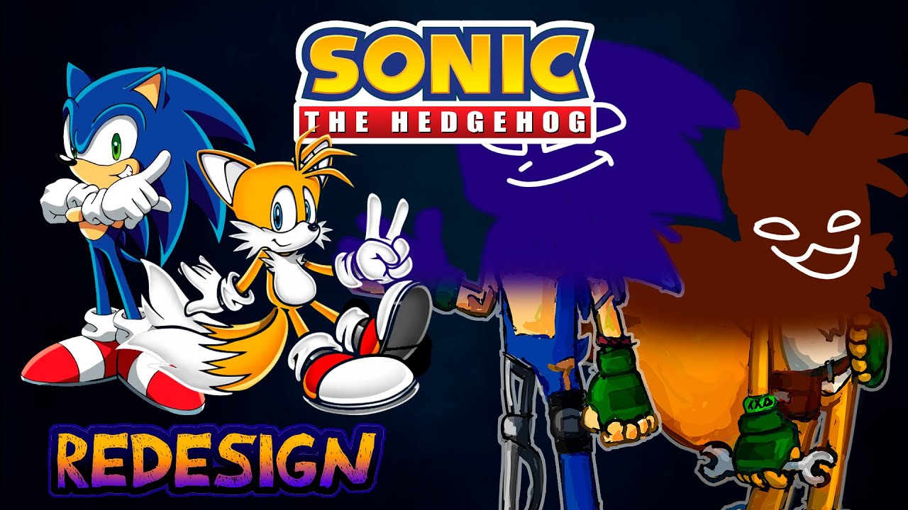 Redesigning SONIC Characters!!