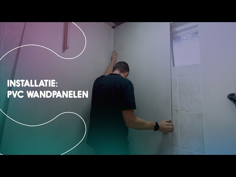 Pvc wandpanelen installeren in de badkamer | Stap voor stap uitgelegd