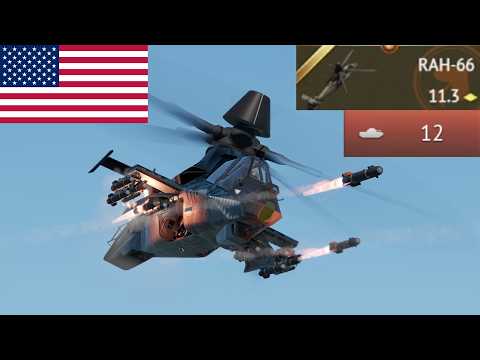 THE MOST OP AMERICAN HELI - NEW STEALTH FEATURE (RAH-66 CAS)