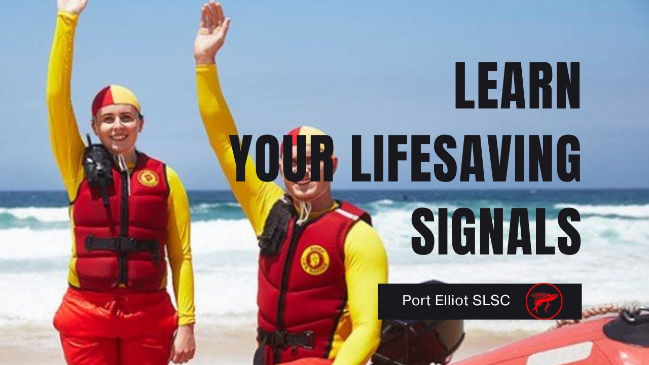 Signals for Surf Life Savers produced by Port Elliot SLSC