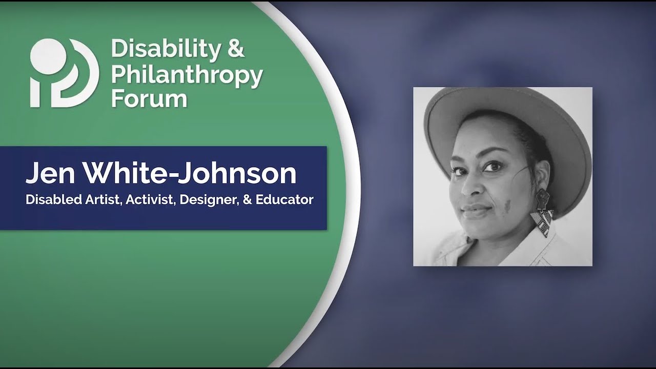Jen White-Johnson: How Funders Can Support Disabled Storytellers ...