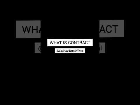 What is Contract|Indian Contract Act 1872|Advocate Kavita|Law Academy|#shorts#viral#yt#law#contract