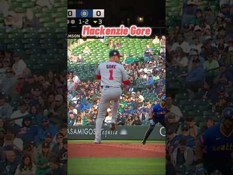 Mackenzie Gore 500th career strikeout✅ #mlb #pitching #shorts