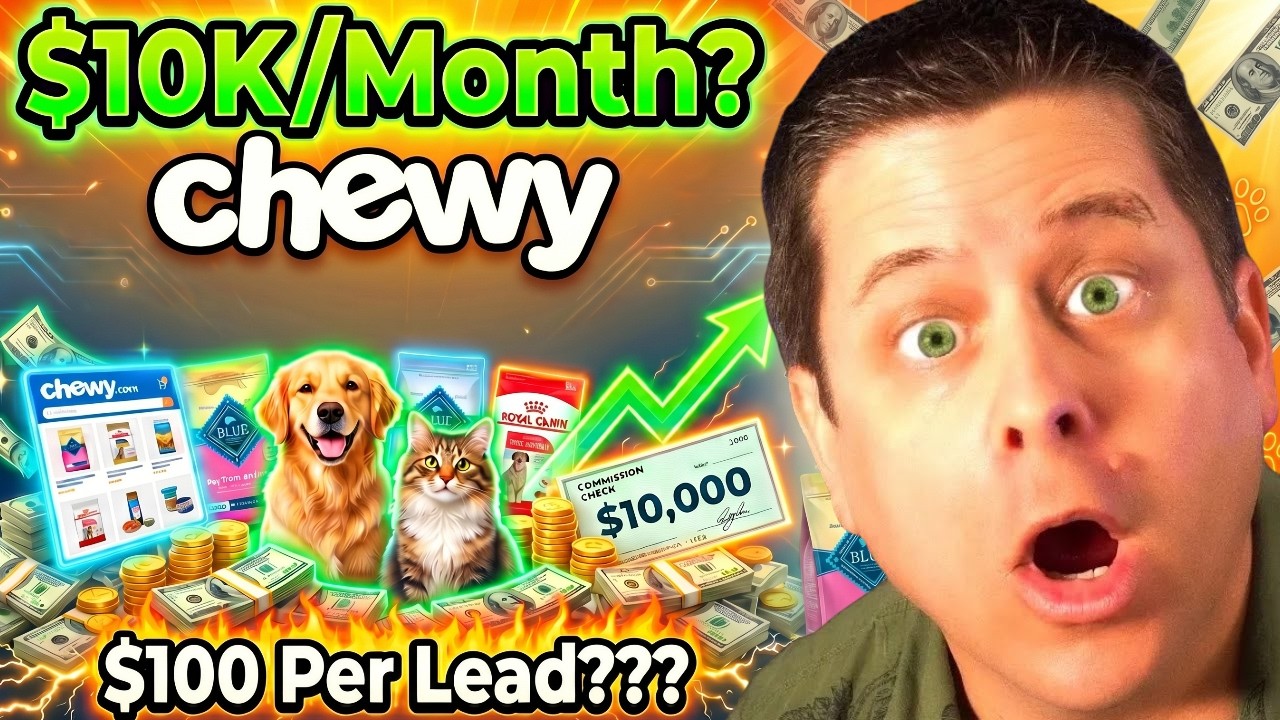 Chewy Affiliate Program - Real Way To Make Money Online In The Pet Niche!