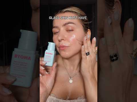 Byoma must have for glowy skin #byoma #mucin #faceserum #glassskin #glowyskincare #springonyoutube