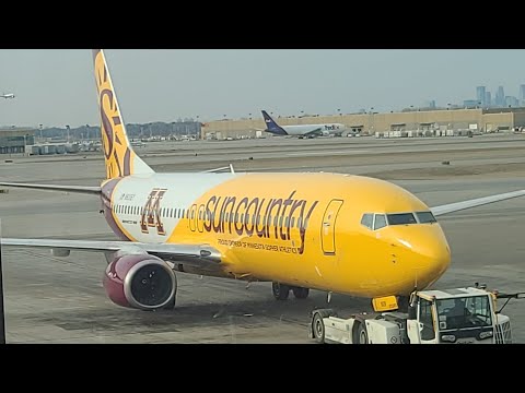 Sun Country Airlines, MSP Airport!