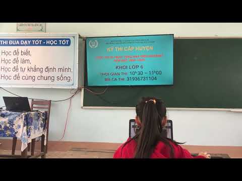 Kỳ thi IOE cấp huyện Cuộc thi olympic tiếng anh trên internet năm học 2024 - 2025