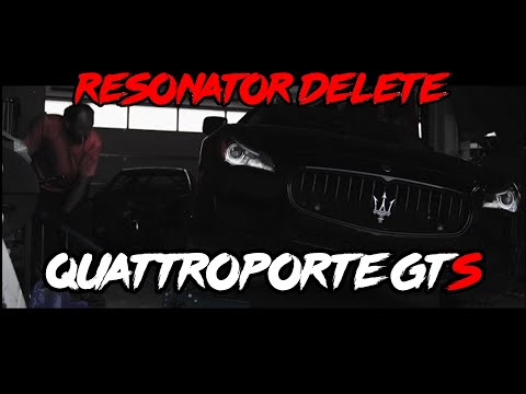 💥 Maserati Quattroporte GTS | V8 Twin Turbo | RESONATOR DELETE 💥