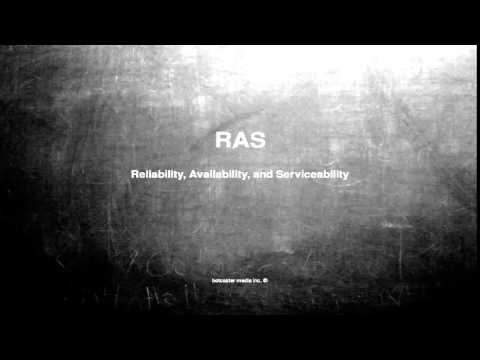 What does RAS mean