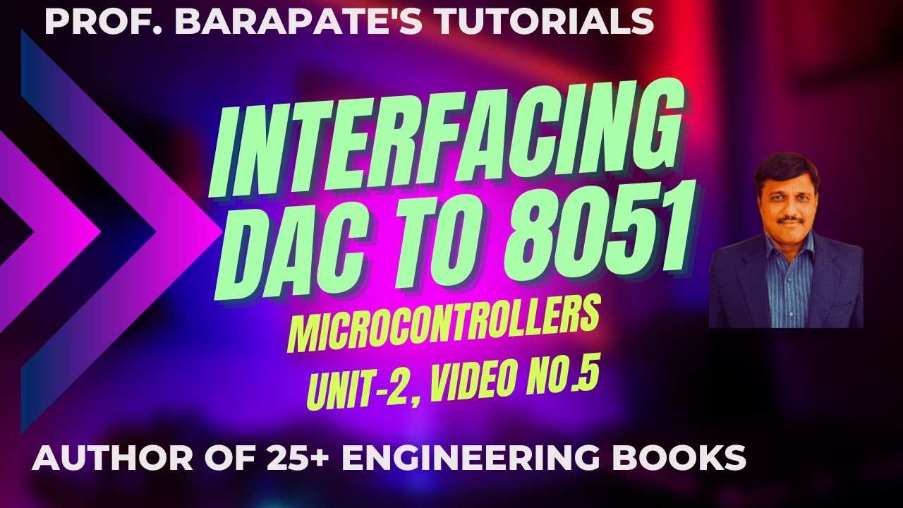 INTERFACING DAC TO 8051