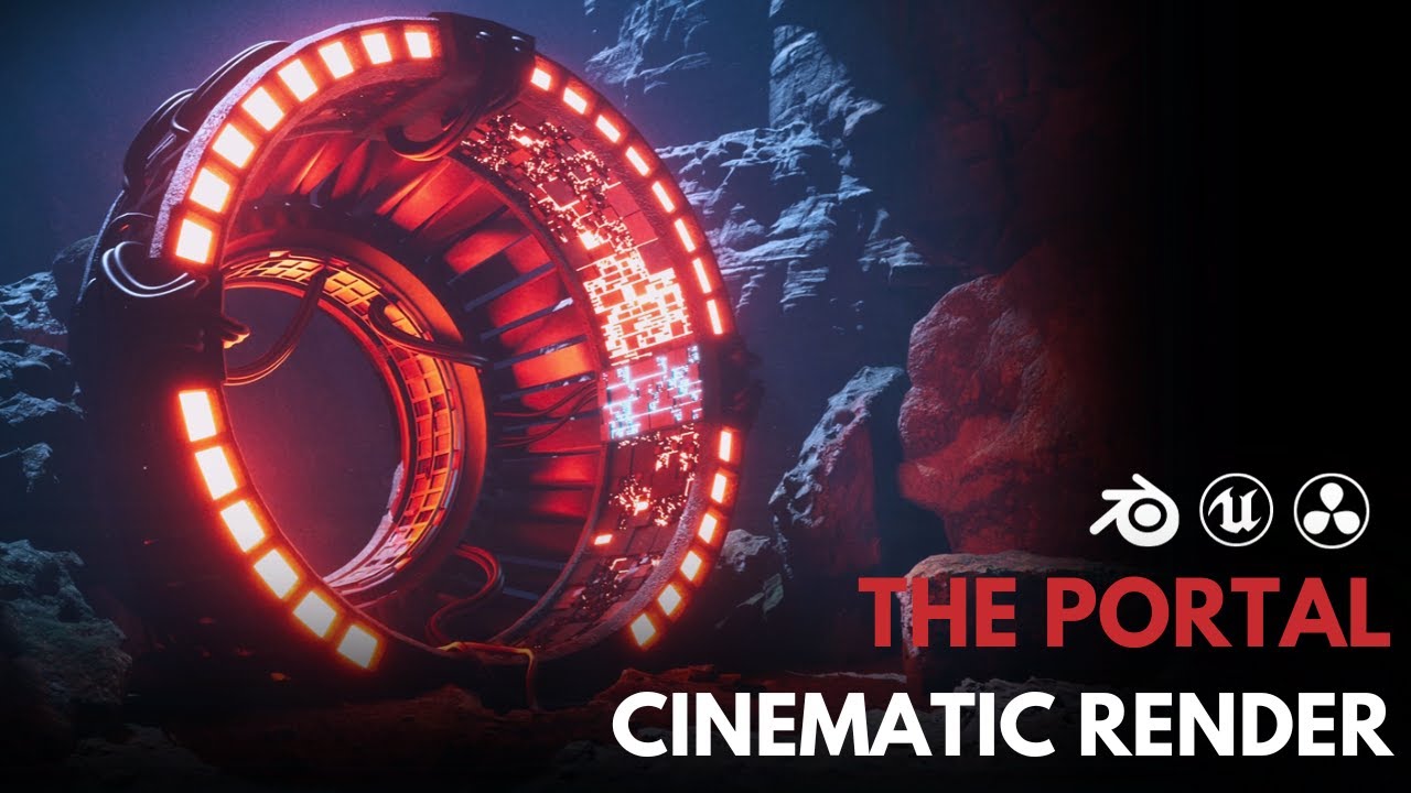 The Portal | Blender + Unreal Engine 5 | Cinematic Render (4K)