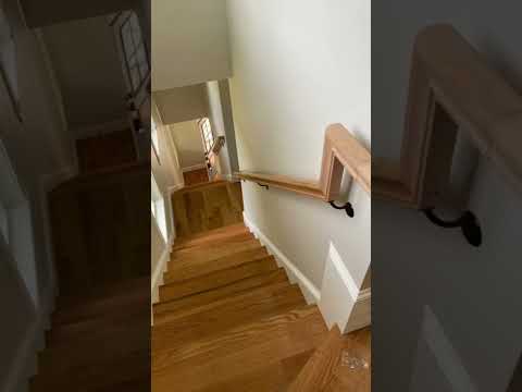 Continuous handrails are always tricky to do, but necessary.