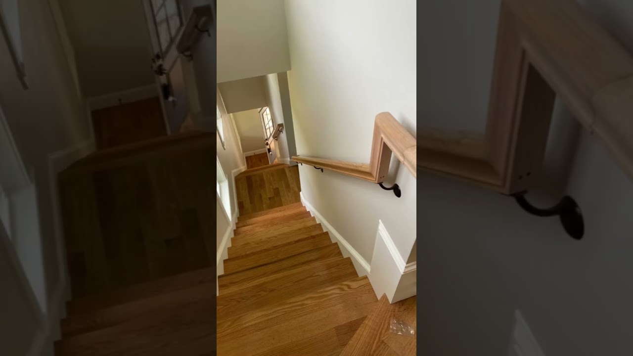 Continuous handrails are always tricky to do, but necessary.