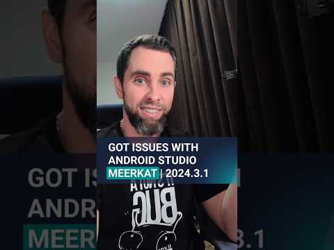What's wrong with Android Studio Meerkat ? 🥲 #androiddev