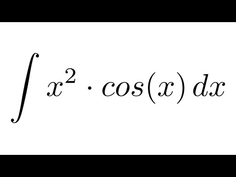 Integral of (x^2)*cos(x) - Integrals ForYou