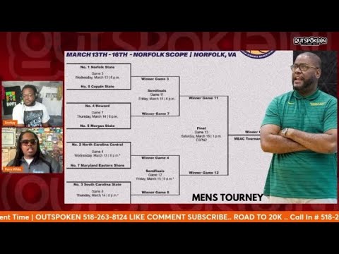 MEAC 2024 Men’s Basketball Tournament Bracket