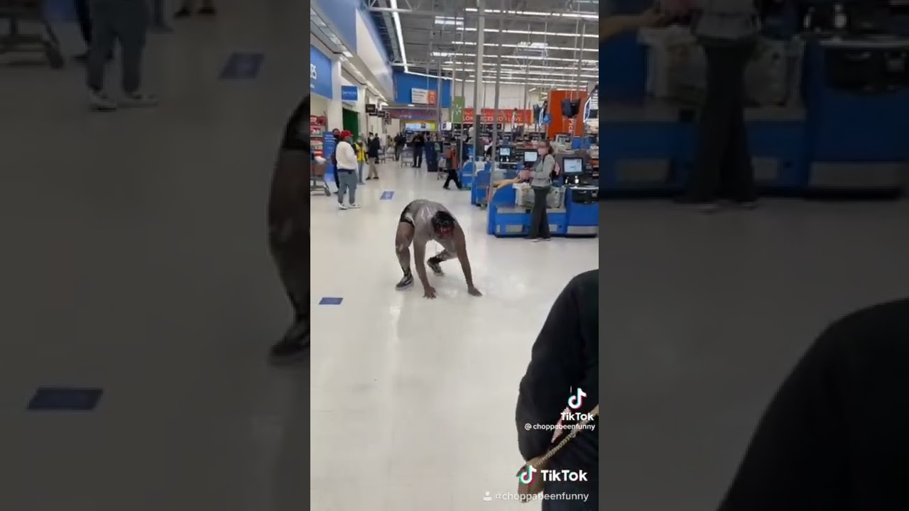 Dude Walks Into Walmart Half Naked And Does This With Milk 🤣🤣 What Are You Doing!!!😱