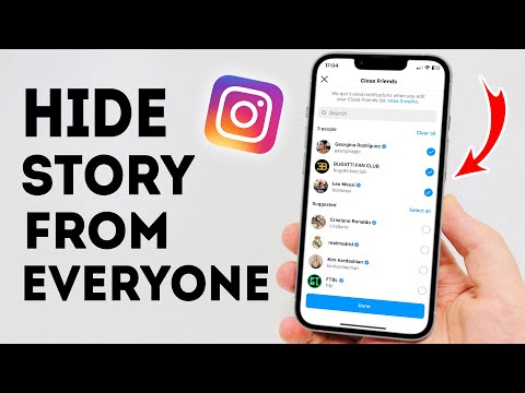 How To Hide Instagram Story From Everyone - Full Guide