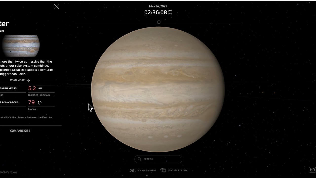 8.4 Lesson 13 NASA Eyes on the Solar System Tour