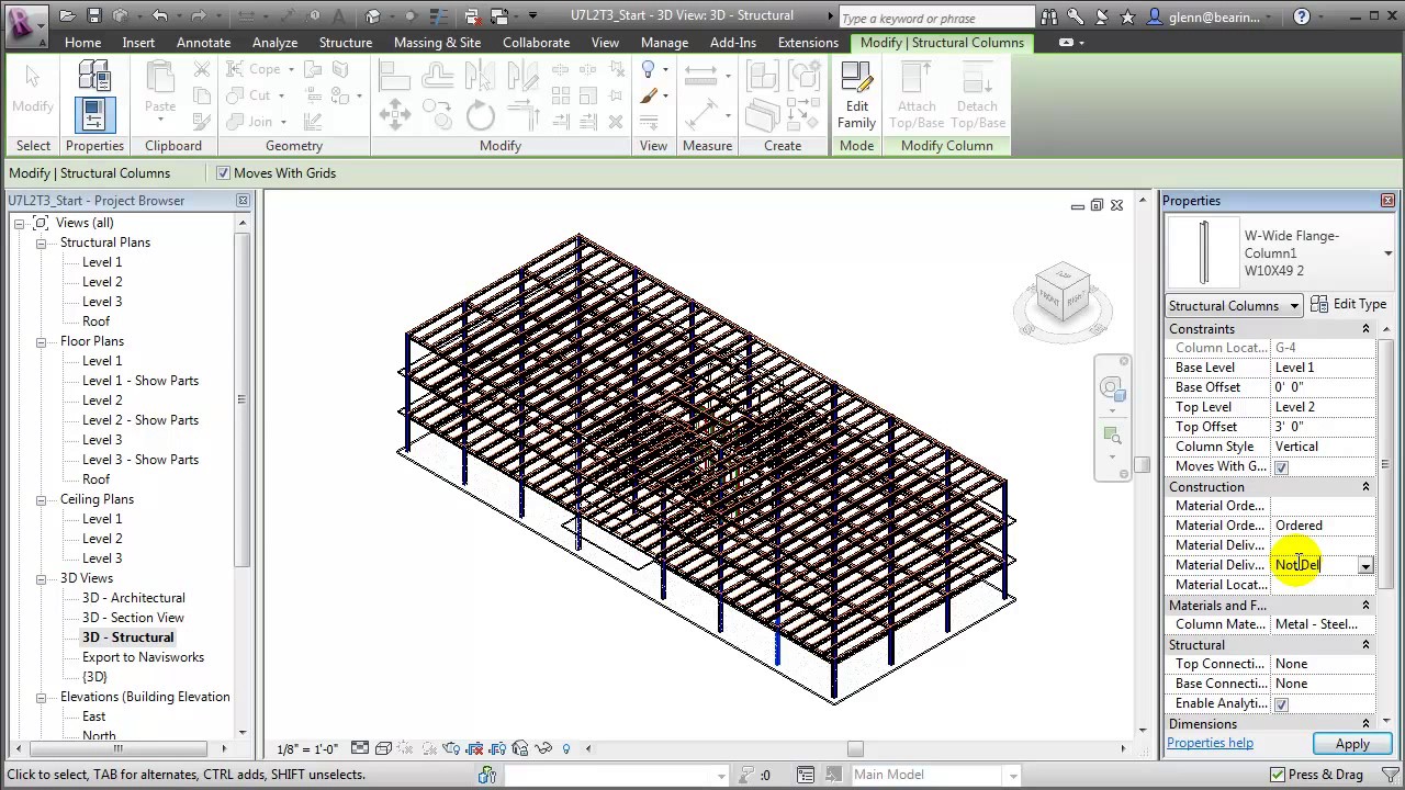 Revit, Navisworks - Using 4D Simulations for Materials Planning and Management - [Workout Zone]