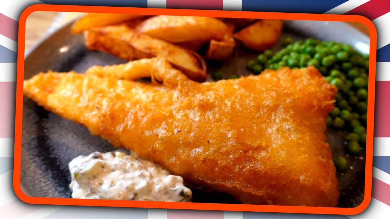 British Classic Fish N' Chips 😋🇬🇧