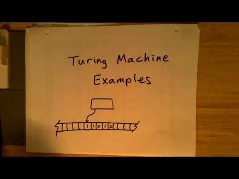 Turing Machine Examples