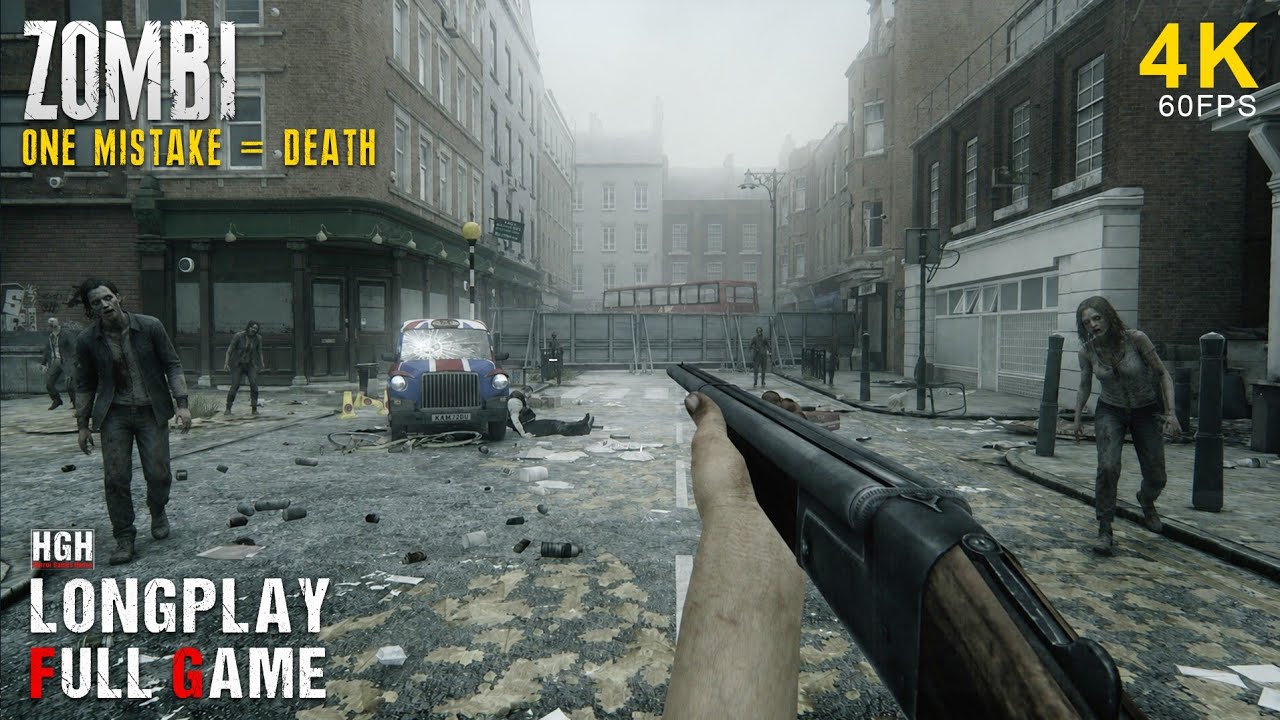 ZOMBI 100% FULL GAME | No Death | Walkthrough Gameplay Longplay | 4K 60FPS ULTRA | No Commentary